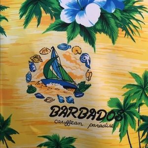 Globert | Shirts | Vintage Globert Garment Of Barbados | Poshmark